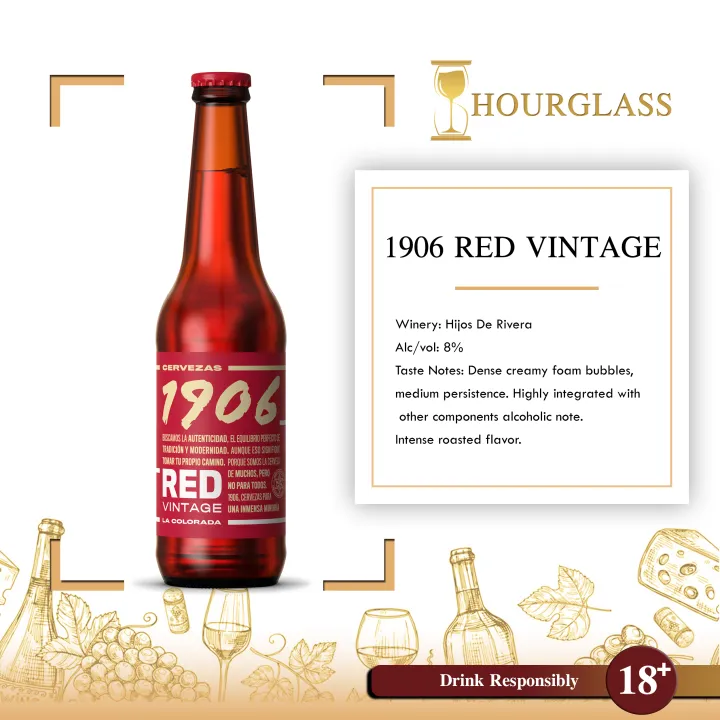 1906 Red Vintage Beer 330 ml | Spain | Beer | Lazada PH