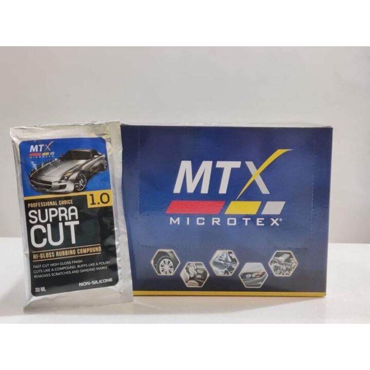 Microtex Supra Cut Hi-Gloss Rubbing Compound 50ml Sachet | Lazada PH