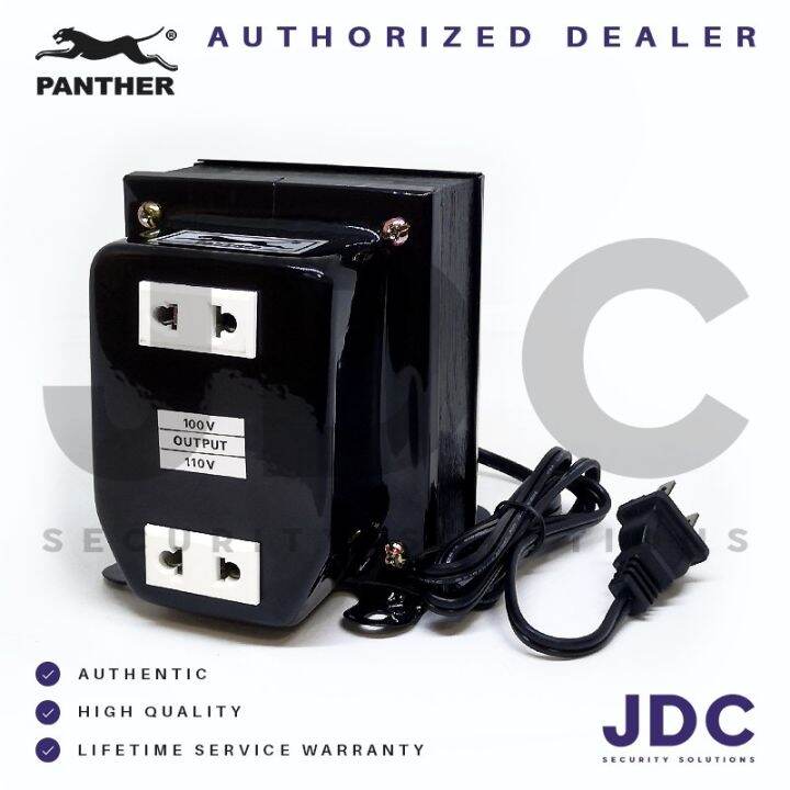 Panther 500W-DV Step Down Dual Voltage Transformer 500 Watts Input 220V AC Output 100V AC; 110V ...