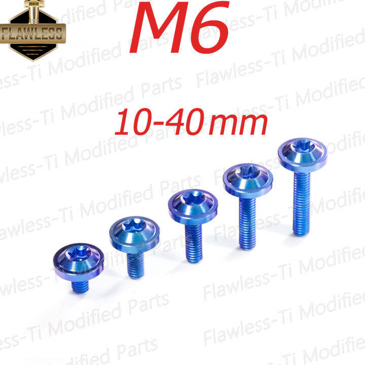 Flawlessti Gr5 Titanium Bolts Front Fender Front Rear Brake Line ...