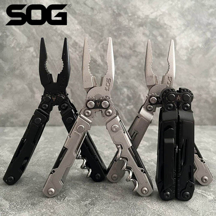 SOG PP1002 PL1001 PL1002 Powerpint Multitool คีมอเนกประสงค์รวมกัน ...