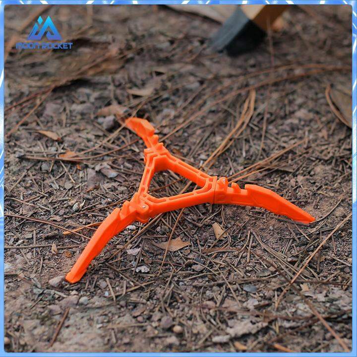 Moon ROCKET Portable Gas Tank Bracket Bottle Shelf Stove Tools Foldable ...