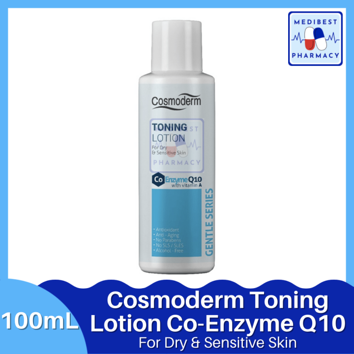 Cosmoderm Toning Lotion Co-Enzyme Q10 (100mL) | Lazada