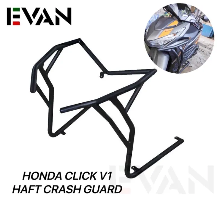 ;FHHonda Click V1 Half Crash Guard Stainless Steel CNC Alloy Made in ...