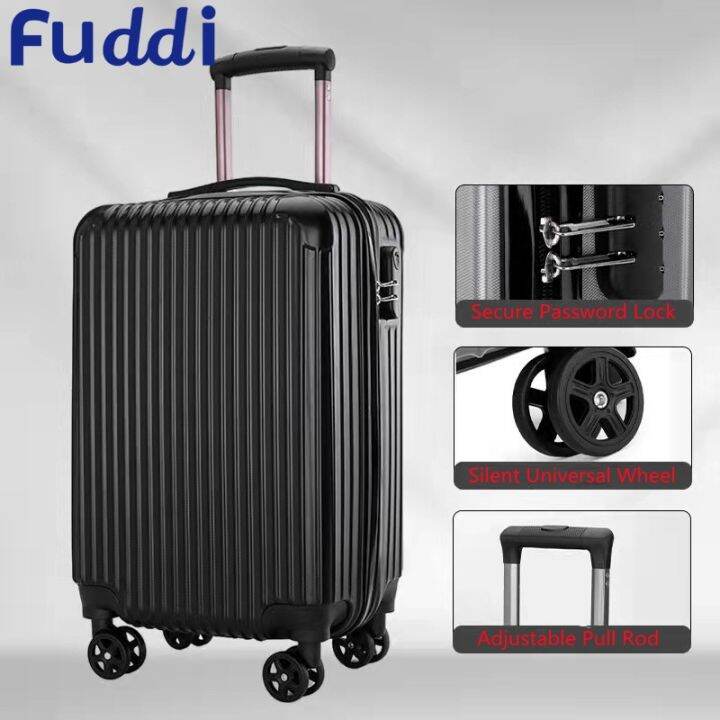 FUDDI Luggage Travel Bag Suitcase 20 inch Luggage Trolley Travel Bag ...