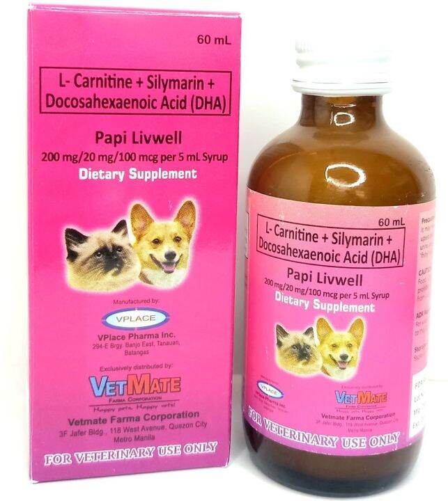 [VET SUPPORT] 60mL PAPI LIVWELL / DIETARY SUPPLEMENTS, HEALTHY LIVER ...