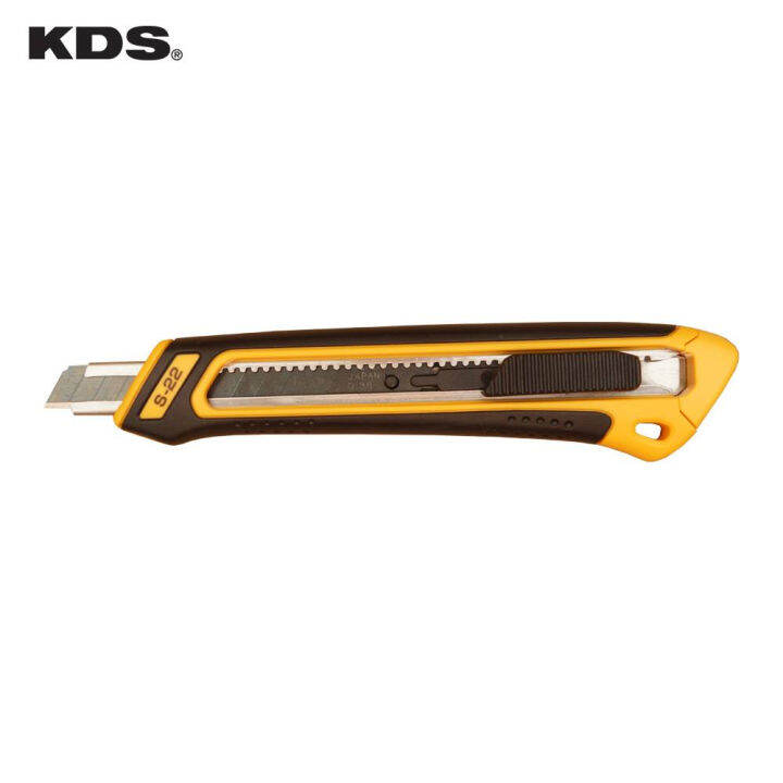 [PRE ORDER] KDS S-22 GRIPFIT AUTO LOCK CUTTER (YELLOW) 9MM | Lazada