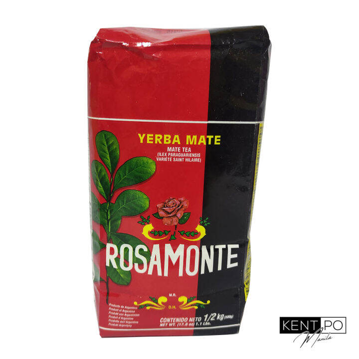 MATE TEA IMPORTED ROSAMONTE YERBA MATE 500G TRADITIONAL TEA PRODUCED ...