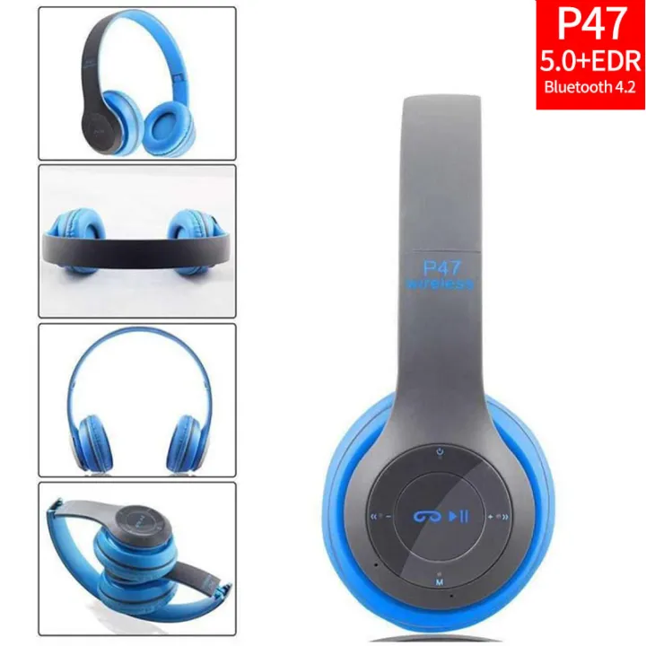 Headset Bluetooth X-One P47 4.1+EDR Headphone Wireless Extra Bass stereo high quality Earphone ...