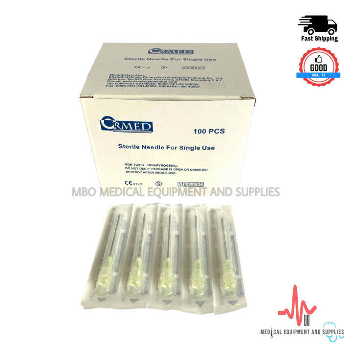 Ormed Sterile Needle G19 | Lazada PH