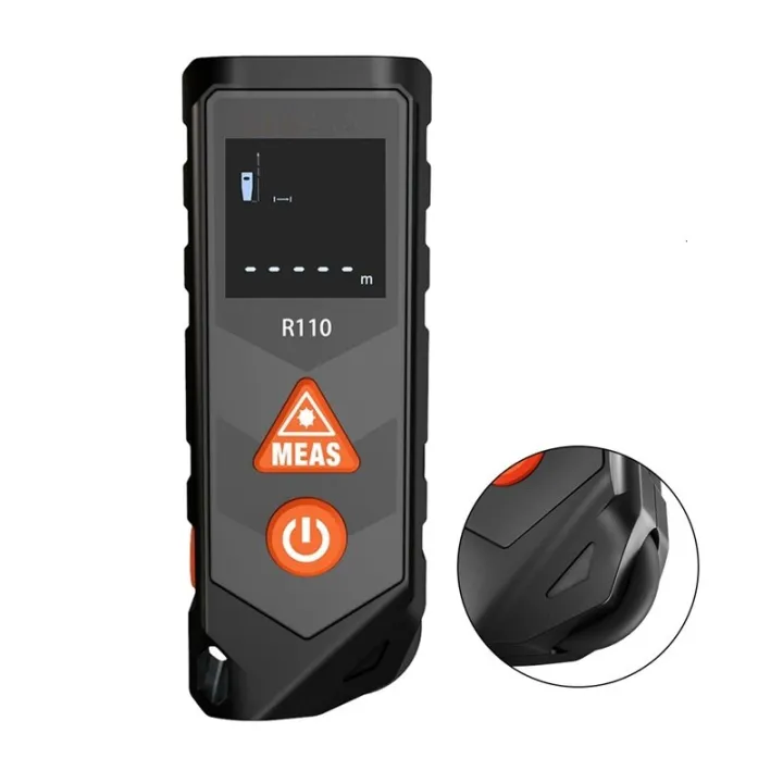 Mini Laser Tape Measure R110 Measuring Tape With Wheel Measurement USB ...