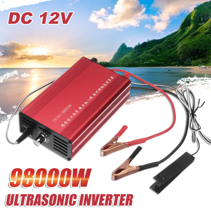 Ultrasonic Inverter Electro Fisher Fish Shocker Stunner High Power ...