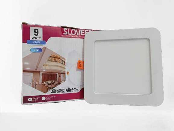 LAMPU Downlight LED 9 Watt KOTAK SLOVEENS /Slim Panel LED Inbow Segi 4 ...