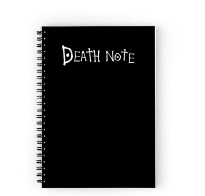 notebook death note buku catatan 100 halaman garis polos ukuran a5 buku ...