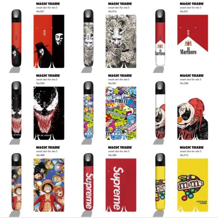 RELX 5 Relx1 Phantom Sticker Protective Skin Wrap Decal Vinyl 3M Material | Lazada PH