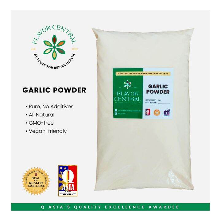 Flavor Central Garlic Powder 1KG Premium Pure Natural Vegan | Lazada PH