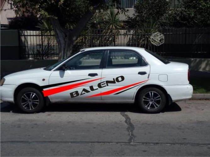 Stiker Striping Mobil Suzuki Baleno Stiker Cutting Mobil Suzuki Baleno ...