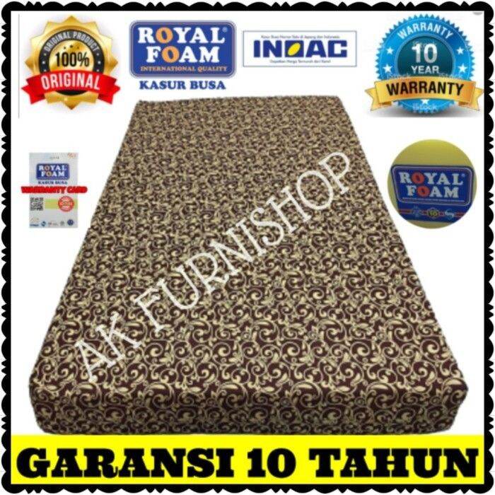 ROYAL FOAM ORIGINAL Kasur Busa Garansi 10 Tahun - Tebal 15 CM | Lazada ...