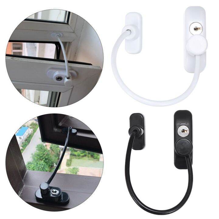R16 BABY SHOP Catch Security Safety Lock Door Window Restrictor Wire ...