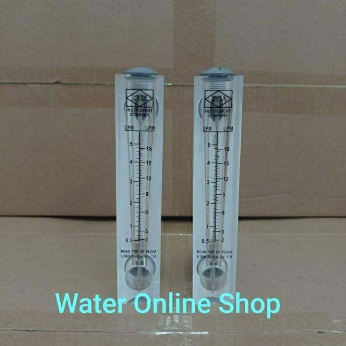 FLOW METER 5 GPM / FLOW METER 18 LPM (PENDEK) - PUSAT ALAT BERKEBUN ...