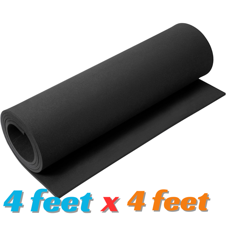 Versatile (4ft x 4 ft) EVA Rubber Floor Matting – Ideal for Gyms, Yoga ...