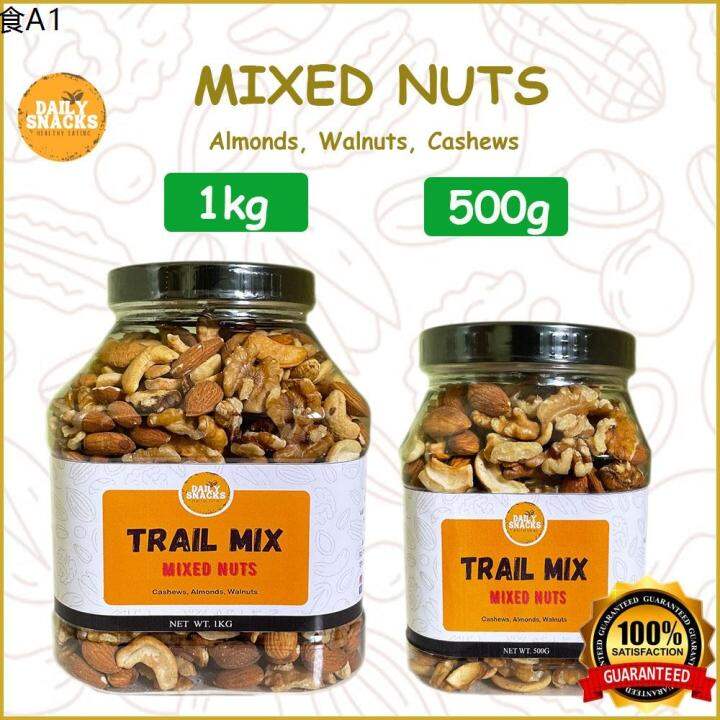 ♪Mixed Nuts in Jar 500g, 1kg☁ | Lazada PH