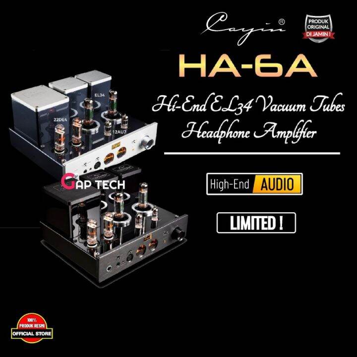 Cayin HA 6A / HA6A Hi-End EL34 Vacuum Tubes Headphone Amplifier ...