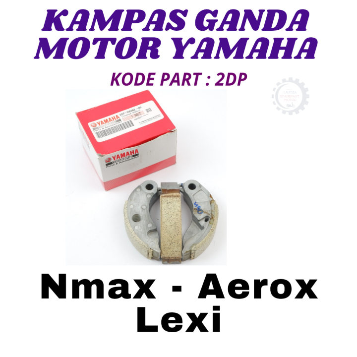 Kampas ganda Yamaha 2DP / Kampas ganda Nmax / Kampas Ganda Kompling ...