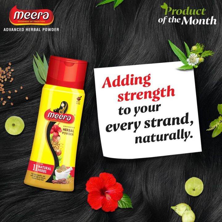 Meera Hair Wash Powder - 120g | Lazada