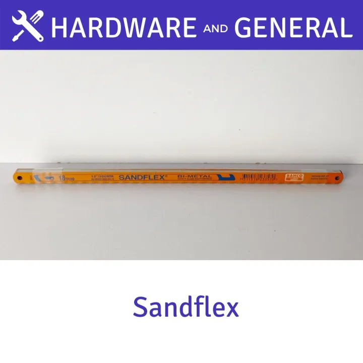 Hardware and General sandflex hacksaw blade 18 tpi | Lazada PH