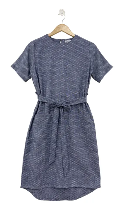 Peppermint Woman Jabba Dress (Blue Dotted) | Lazada PH