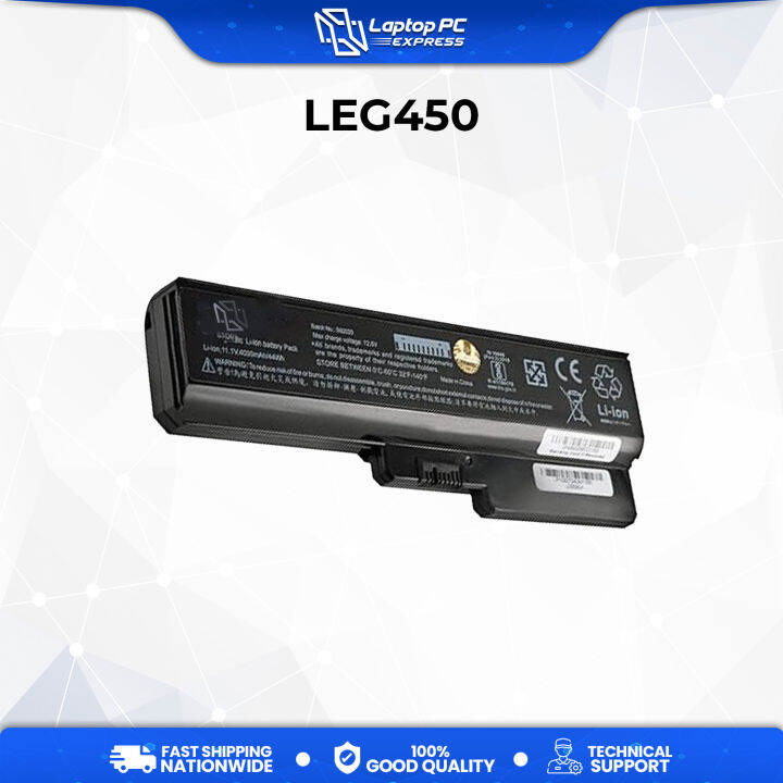 Laptop Battery G450 Compatible with Lenovo 3000 G430 G450 G530 N500 ...