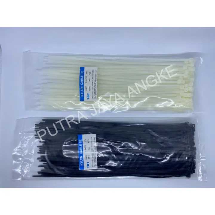 Kabel Ties 250 PUTIH / Kabel Tis / Cable Tie / Insulock / Insulok 250 ...