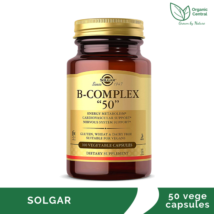 Solgar B-Complex "50" | Lazada PH