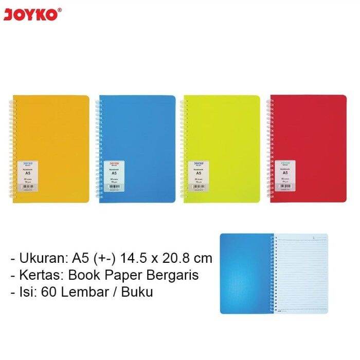 Notebook Joyko Ukuran A5 NB-661 | Lazada Indonesia
