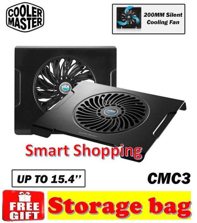 Cooler Master Notepal CMC3 200mm Fan Standard Notebook CoolerMaster ...