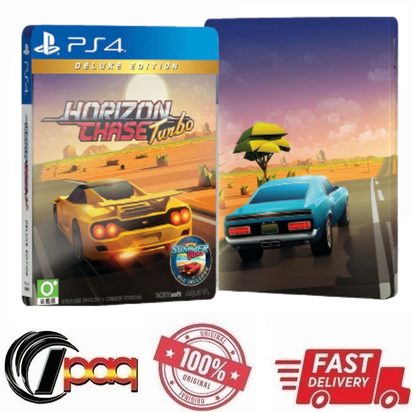 PS4 Horizon Chase Turbo Deluxe Steelcase Edition (R3)(English/Chinese ...