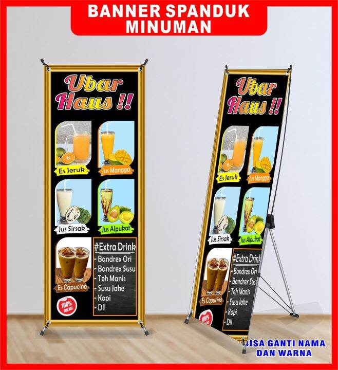 Banner Full set + Tiang, Spanduk Full set + Tiang ( Bayar Ditempat ...