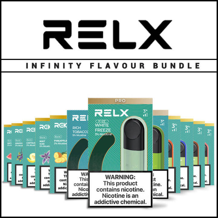 RELX REKOXO Pods Compatible RELX Infinity Essential Refillable Pod ...