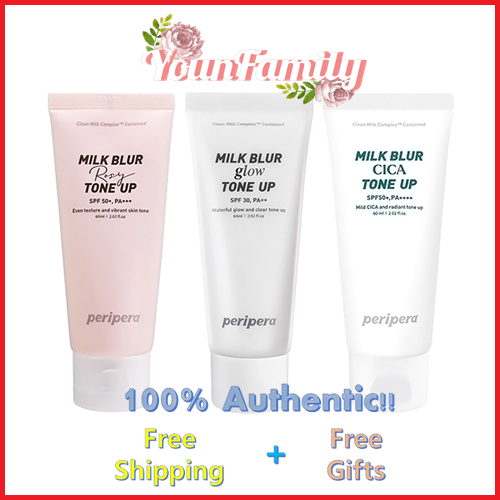 [PERIPERA] Milk Blur Tone Up Cream 60ml | Lazada