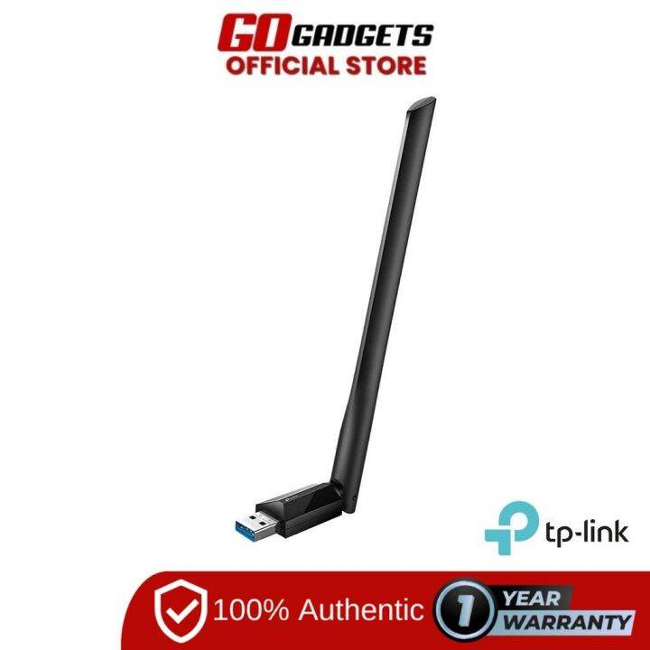 TP-Link Archer T2u Plus Ac600 High Gain Wireless Dual Band USB Adapter ...