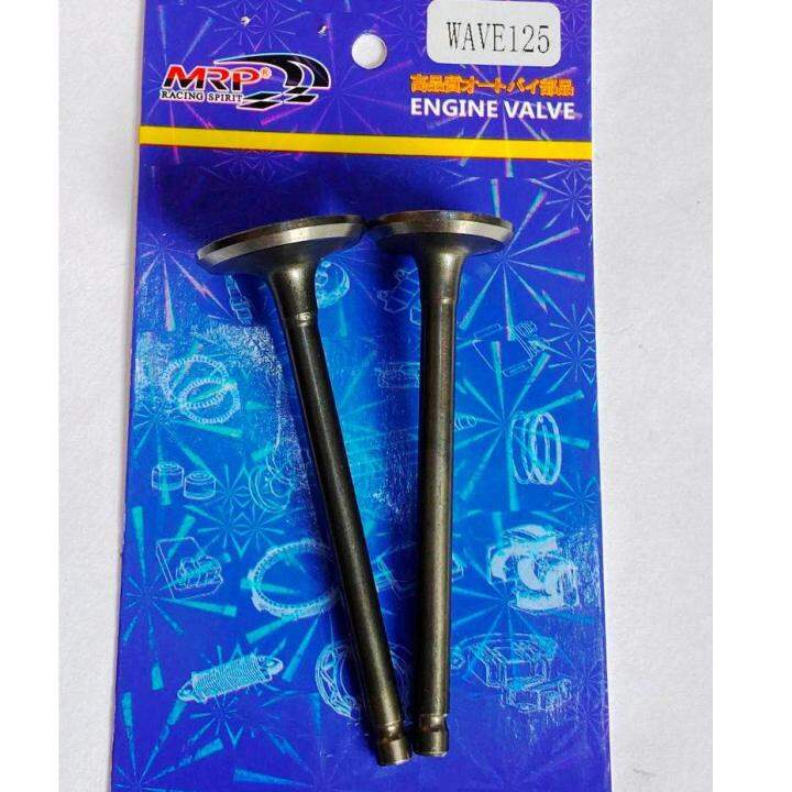 WAVE 125 Intake Exhaust/Engine Valve 1 intake 1 exhaust MRP | Lazada PH