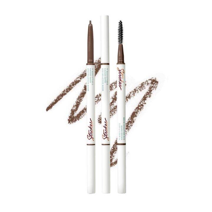 Strokes Brow Sculptor Duo in Warm Brown [ Microfine Brow Pencil ...