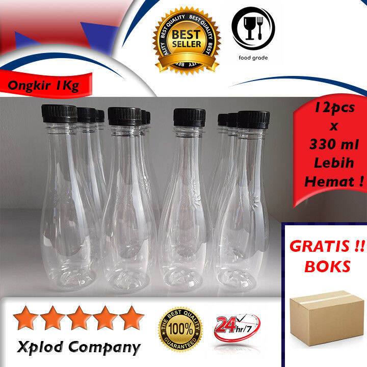 Botol Plastik Minuman Botol Kemasan Minuman 330ml Model Bowling Baru ...
