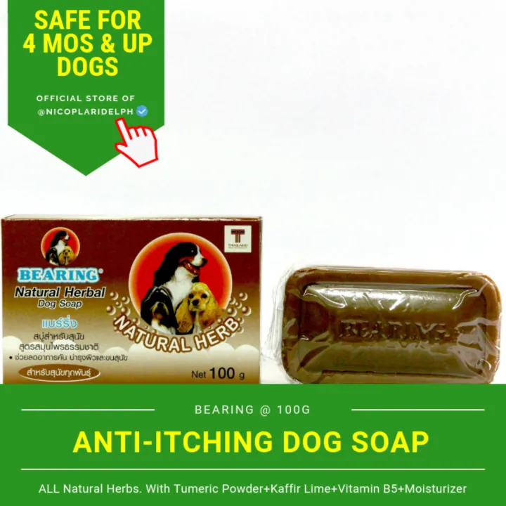 Bearing Anti Itching Brown Soap for All Breed Dogs (100g) | Lazada PH