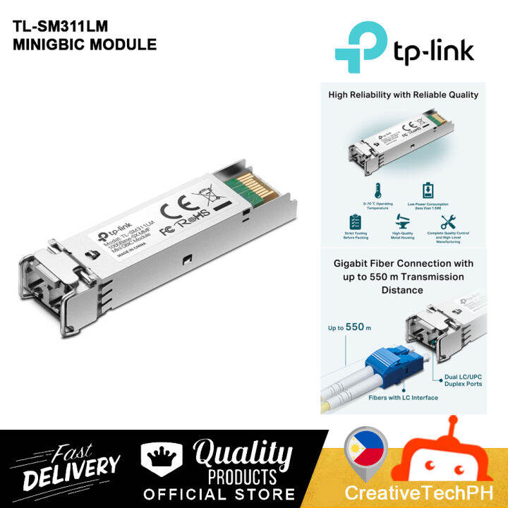 TP-Link TL-SM311LS Gigabit Single-Mode SFP Module | Lazada PH