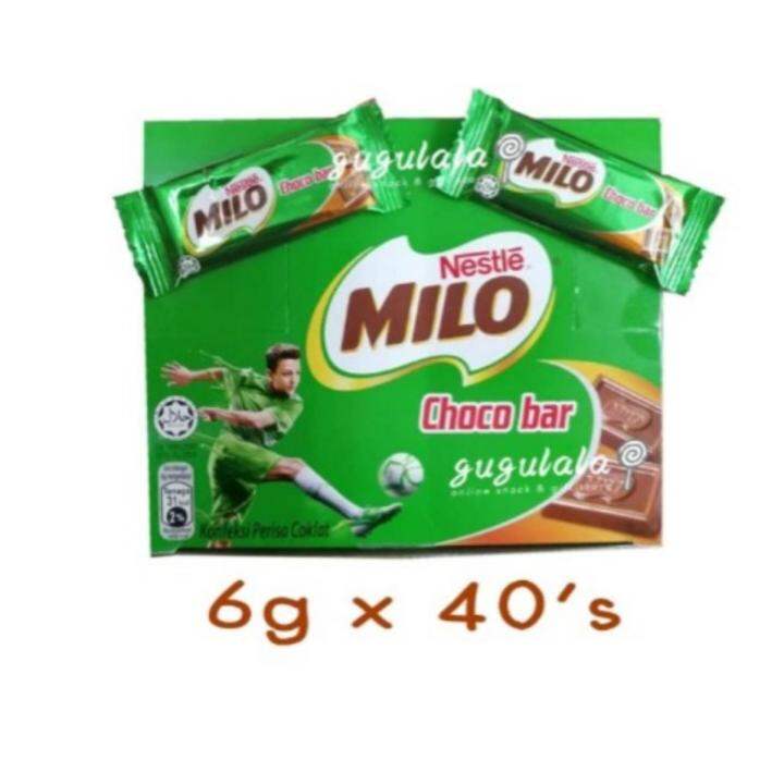 Milo Choco Bar 6g x 40's | Lazada