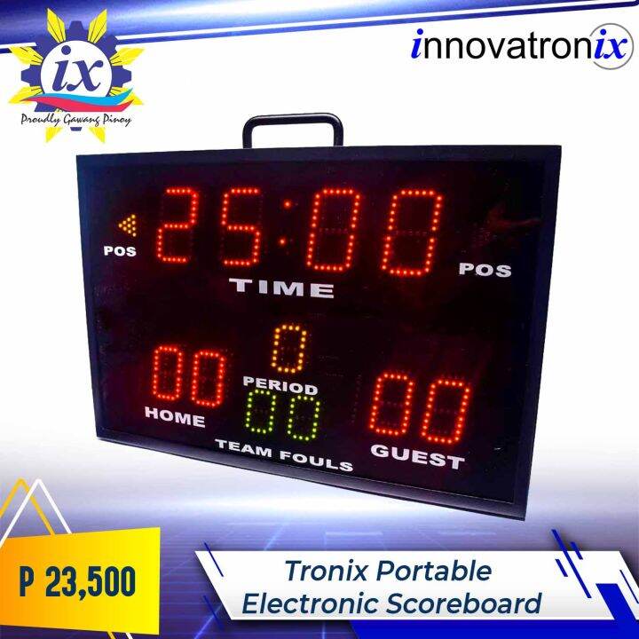 Innovatronix/Tronix Portable Electronic Scoreboard One (1) piece Tronix ...