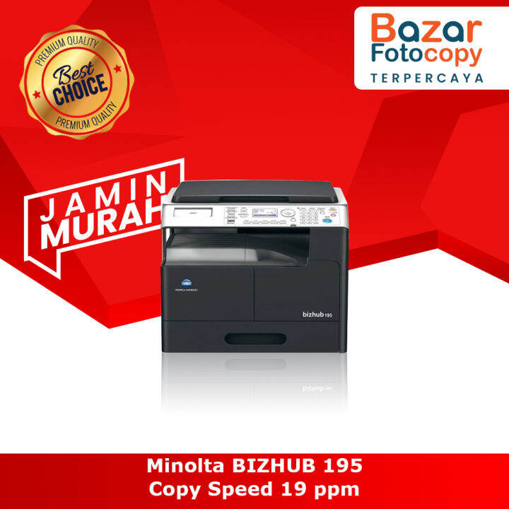 [PROMO] Mesin Fotocopy Minolta Bizhub 195 Ready Stock | Lazada Indonesia