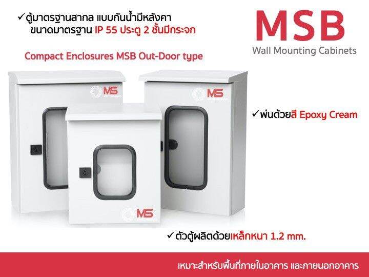 ตู้ไฟสวิทช์บอร์ดกันน้ำกันฝุ่น ตู้เหล็กประตู 2 ชั้น ฝาทึบ มีหลังคา ...